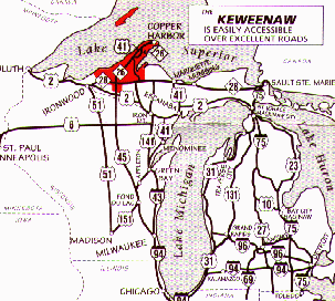 Location of the Copperhead