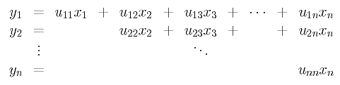 Solving Systems of Linear Equations
